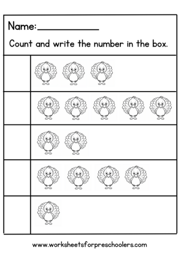 Thanksgiving Theme Activities Preschool