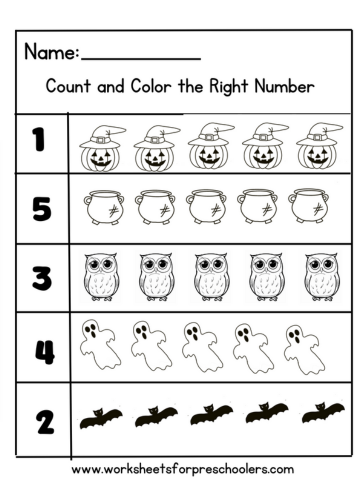 Halloween Theme Activities Preschool