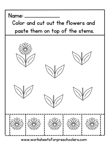 Gardens and Flowers Theme Activities