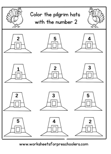 Thanksgiving Theme Activities Preschool